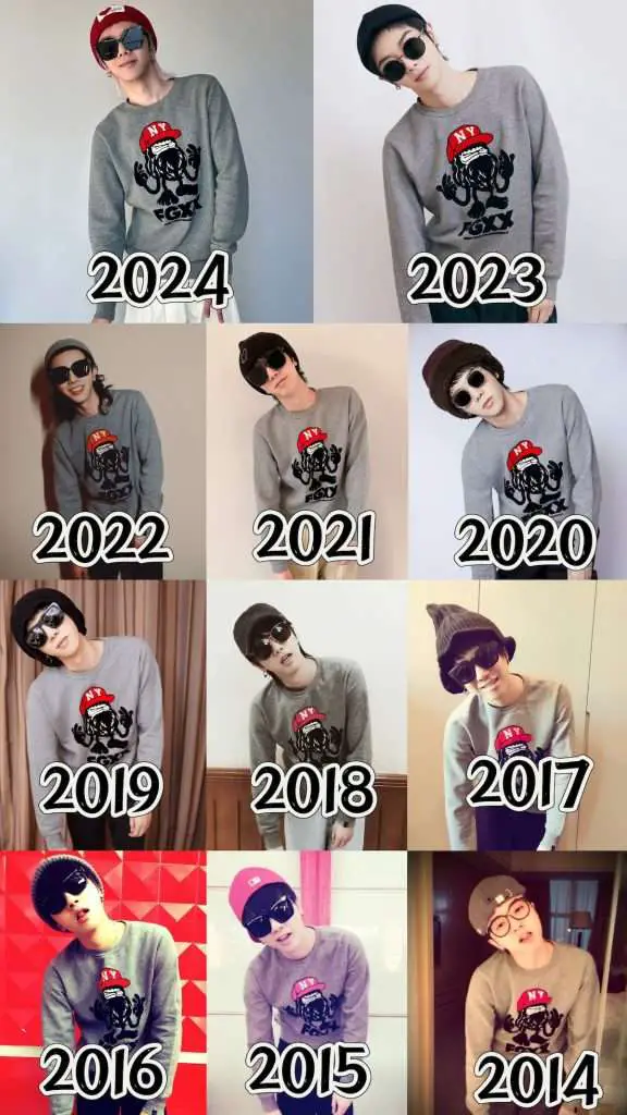 Hua Chenyu Keeps Up Birthday Tradition with the Same Trademark Pose for Over a Decade - DramaPanda