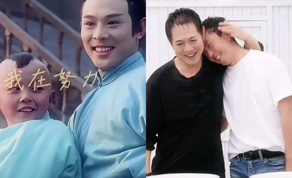 Jet Li Reunites with "Son" Mo Tse from Their Shaolin Movie 30 Years Ago ...