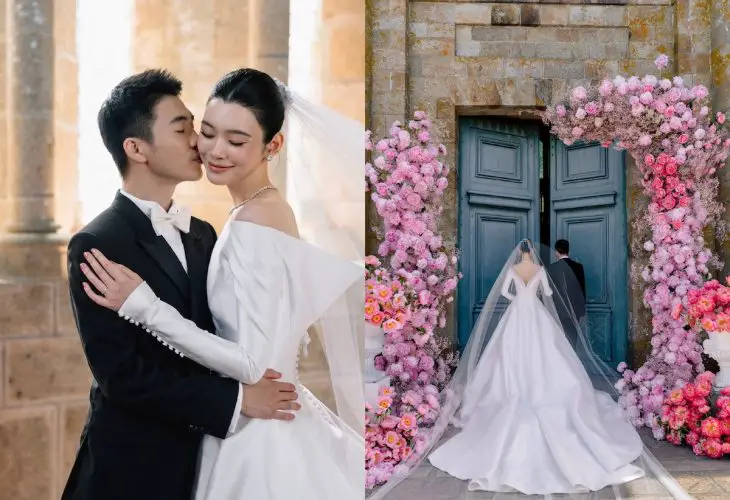 Ming Xi and Mario Ho Share Photos from Their Dream Wedding Seven Years ...